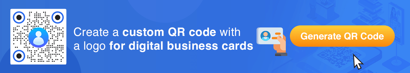 How to create a QR code business card template - Free Custom QR Code ...