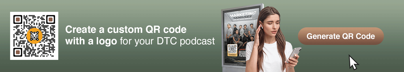 QR Code for DTC Podcast: Instant Access for Listeners - Free Custom QR ...